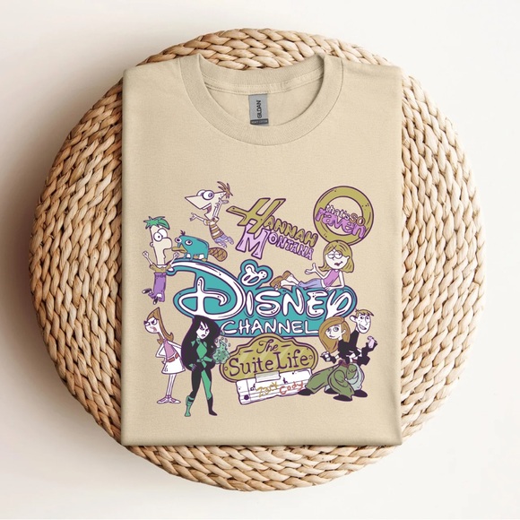 Handmade | Tops | Throwback Disney Channel Tshirt | Poshmark